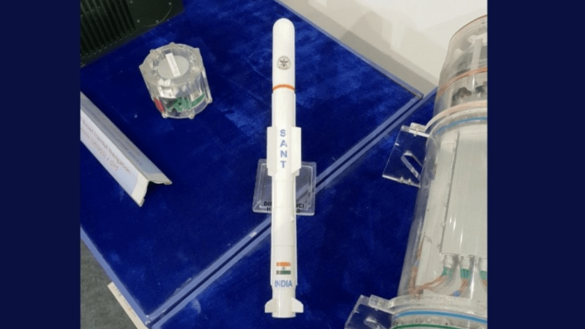 Test fire of indigenously develop SANT missile is conducted