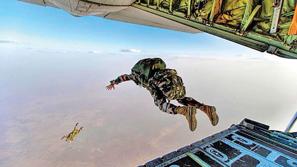 IAF Achieves New Record Of Highest Skydive Landing At Khardungla Pass