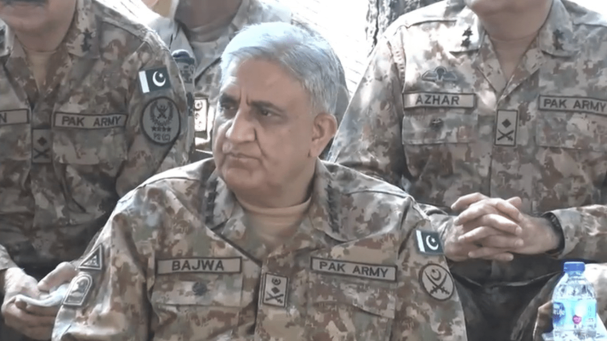 Pak Army Chief Witnesses Military Exercise In PoK