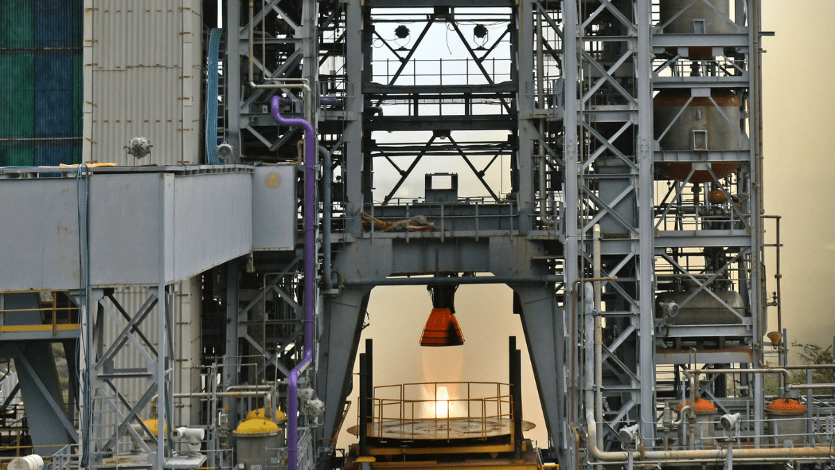 ISRO Successfully Conducts Third Test On Vikas Engine ISRO Successfully Conducts Third Test On Vikas Engine