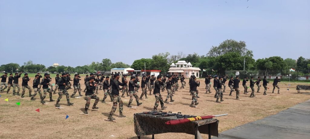 Paratroopers Of Army And Air Force Conducting Combat Free-Fall