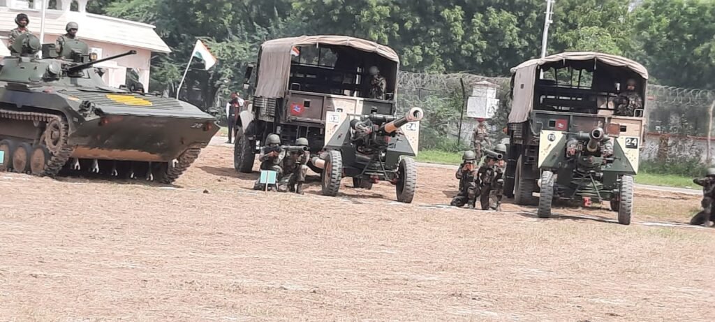 Paratroopers Of Army And Air Force Conducting Combat Free-Fall