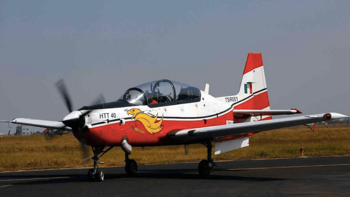 HAL's HTT-40 Trainer Aircraft Ready For Operational Clearance