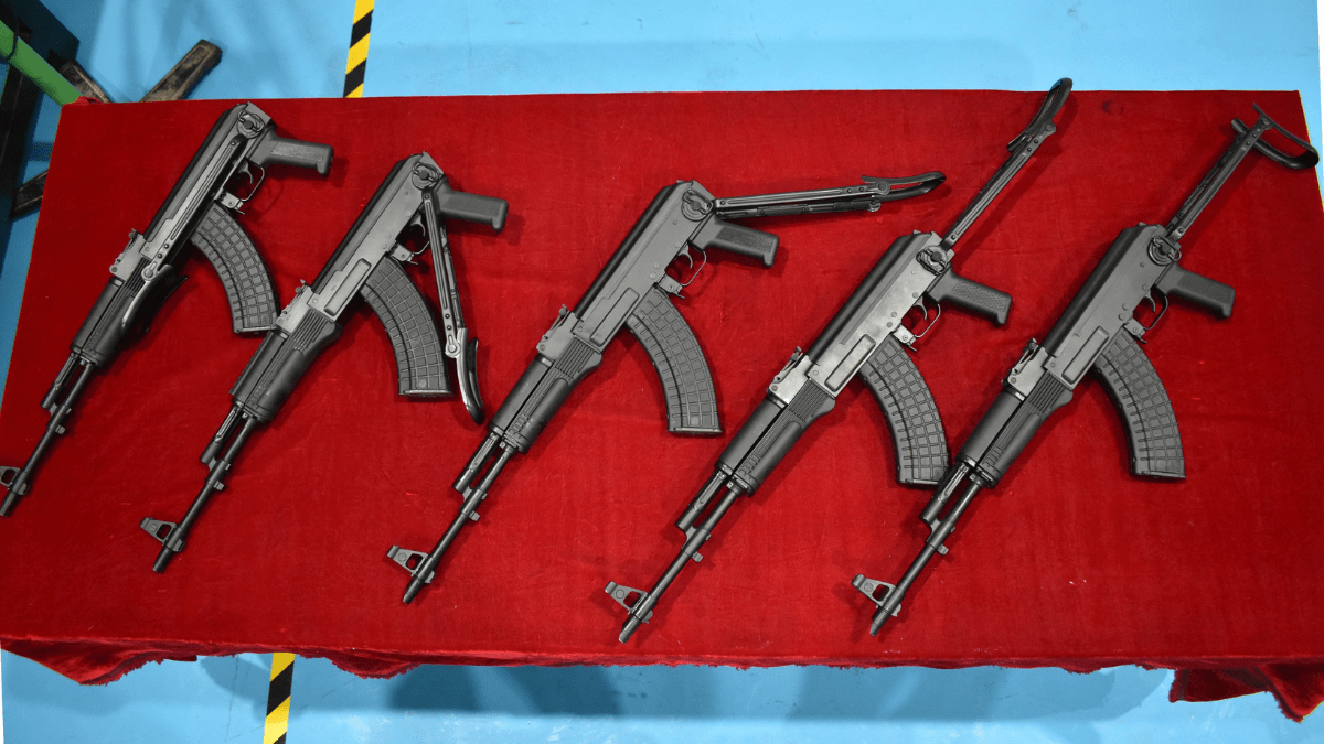 Ordnance Factory Tiruchirappalli Launched A Variant Of TriCa With Down ...