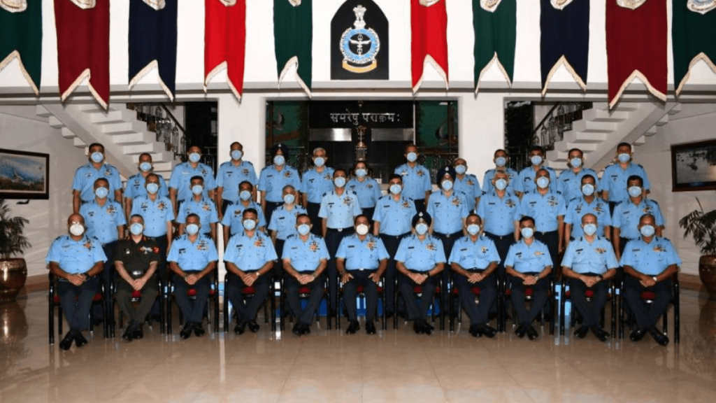 IAF Chief Attends Commanders Conference At Eastern Air Command