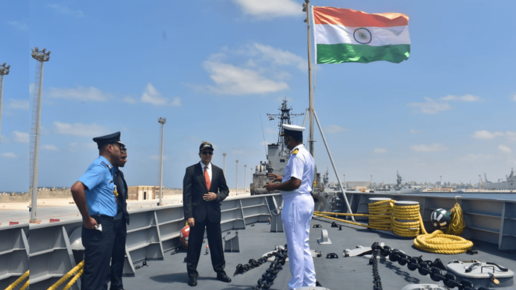 INS Tabar Was Mission-Deployed In International Waters For Over Three ...