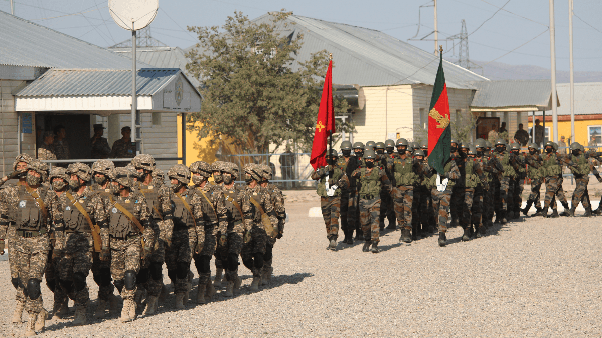 Opening Ceremony Indo-Kazakhstan Joint Military Exercise