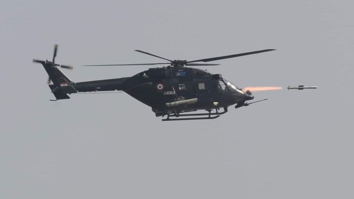 Indigenously Developed SANT Missile Successfully Test Fired