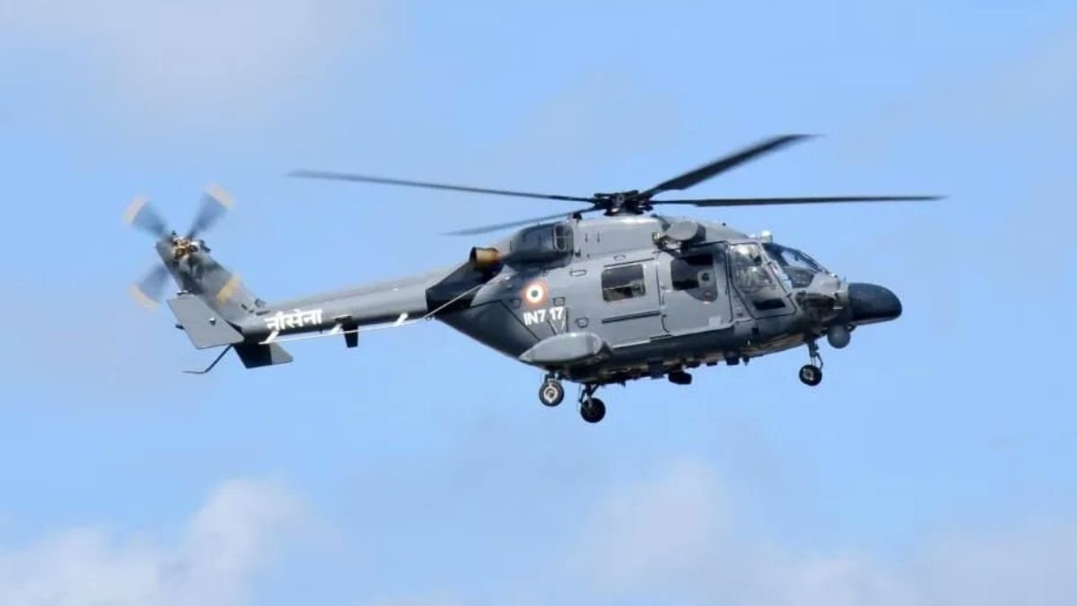 ALH MK III Aircraft Inducted At INS Utkrosh