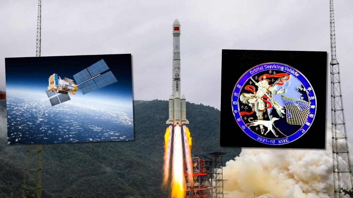 China's Demonstration Of Physically Moving Disabled Satellite Into ...