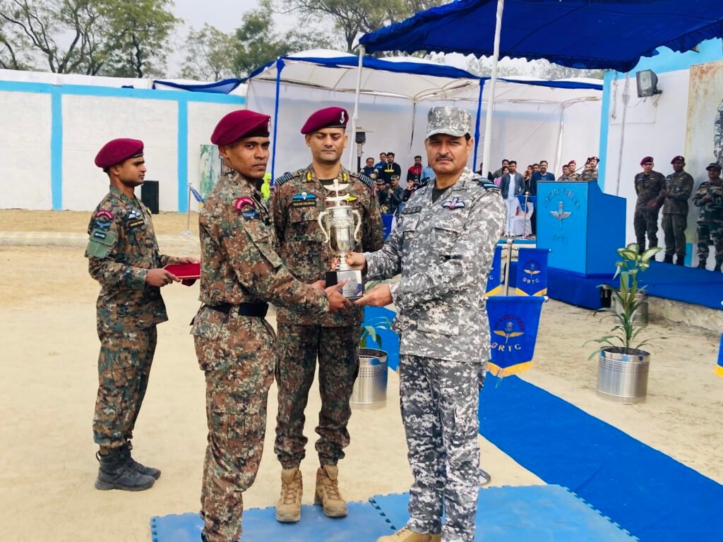 Garud Commandos Maroon Beret Ceremonial Parade
